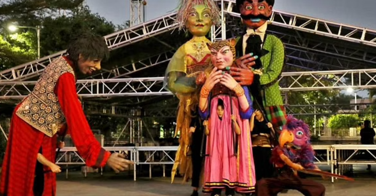 Puppet show staged in Chennai as part of Bonjour India 2022 Festival ...