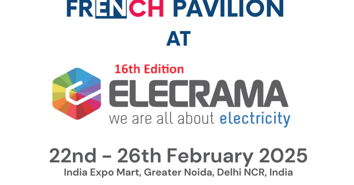 Invitation to exhibit at the French Pavilion in ELECRAMA 2025: February ...