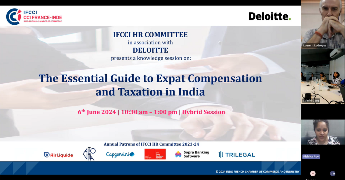 IFCCI HR Committee Session on, 'The Essential Guide to Expat ...