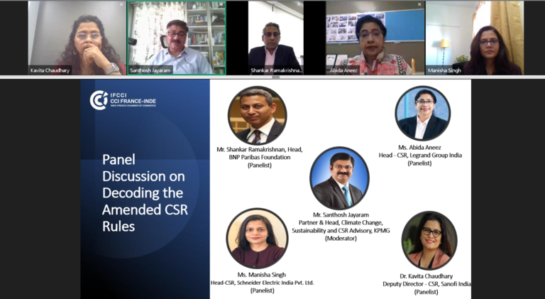 CSR Committee | CCI France Inde